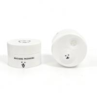 China 30g 50g PP Round Teardrop Airless Press Cream Jar for Skincare Packaging for sale