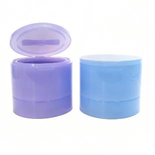 China 150-200g Flip-top Cream Jar with Replaceable Inner Liner PP Cosmetic Packaging for sale