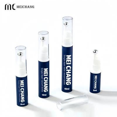China 5ml 10ml 12ml 15ml Precision Rollerball Stainless Steel Airless Bottle for Skincare for sale