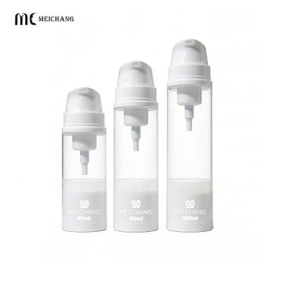 China 50ml 80ml 100ml Press Foam Airless Bottle Vacuum Preservation Instant Lather MC-248 for sale