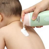 China 50ml 100ml BPA Free PP Oval Airless Bottle for Baby Skincare Leak Proof Packaging for sale