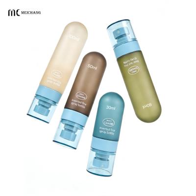 China Patented Leak-Proof 360 Degree Spray Bottle 30ml 50ml 80ml 100ml Food Grade PET PP for sale
