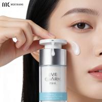 China Double Layer Acrylic Airless Pump Bottle 15ml 30ml 50ml Vacuum Fresh Lock Technology Leak Proof Skincare Packaging for sale
