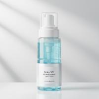 China 200ml 350ml Dual Size Foam Pump Refillable Bottle PP PE Material 42mm Caliber for sale