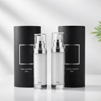 China 50ML 80ML Double Layer Acrylic Airless Pump Bottle Vacuum Packaging for Skincare for sale