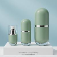 China 15-30ml Pill Shape Airless Bottles for Pharmaceutical Skincare Serum Packaging MC-246 for sale