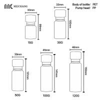China ABS Airless Pump Bottle 15ml to 120ml with Airless Freshness Lock for Anti-Wrinkle Serum for sale