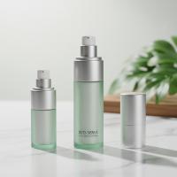 China 15ml 30ml 50ml Refillable Airless Pump Bottle Eco-Friendly Vacuum Packaging for Serums Creams for sale