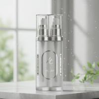 China Custom Dual Chamber Vacuum Airless Pump Bottle 5ml 10ml 15ml for Scalp Care for sale