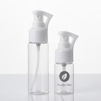 China 140ml 180ml Food Grade PET Powder Spray Bottle with 90 Degree Foldable Nozzle for Seasoning Packaging for sale
