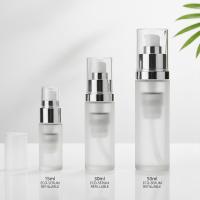 China 15ml 30ml 50ml Refillable Airless Pump Bottle Eco-Friendly Vacuum Packaging for Serums Creams for sale