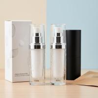 China 50ML 80ML Double Layer Acrylic Airless Pump Bottle Vacuum Packaging for Skincare for sale