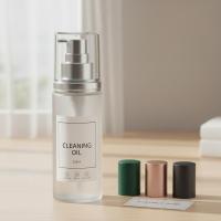 China 150ml Leak Proof Plastic Pump Bottle for Cleansing Oil with Customizable Eco Friendly Finish for sale