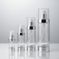 China 15ml to 120ml AS Rotary Airless Pump Bottle Vacuum Preservation Straw-Free Piston Design Eco-Friendly for sale