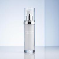 China Double Layer Acrylic Airless Pump Bottle 15ml 30ml 50ml Vacuum Fresh Lock Technology Leak Proof Skincare Packaging for sale