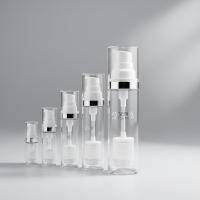 China 15ml to 120ml AS Rotary Airless Pump Bottle Vacuum Preservation Straw-Free Piston Design Eco-Friendly for sale