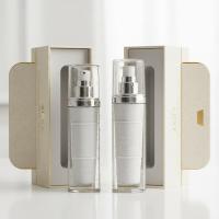 China 50ML 80ML Double Layer Acrylic Airless Pump Bottle Vacuum Packaging for Skincare for sale