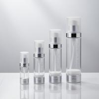 China 15ml to 120ml AS Rotary Airless Pump Bottle Vacuum Preservation Straw-Free Piston Design Eco-Friendly for sale