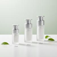 China 15ml 30ml 50ml Refillable Airless Pump Bottle Eco-Friendly Vacuum Packaging for Serums Creams for sale