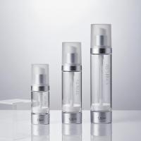 China 15ml to 120ml AS Rotary Airless Pump Bottle Vacuum Preservation Straw-Free Piston Design Eco-Friendly for sale