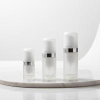 China 15ml 30ml 50ml Refillable Airless Pump Bottle Eco-Friendly Vacuum Packaging for Serums Creams for sale