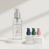 China 150ml Leak Proof Plastic Pump Bottle for Cleansing Oil with Customizable Eco Friendly Finish for sale