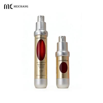 China Pill-Shaped Airless Pump Bottle 15ml 30ml Medical Vacuum Preservation 0.25ml Spray for Skincare Serums for sale