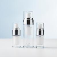 China 15ml to 120ml AS Rotary Airless Pump Bottle Vacuum Preservation Straw-Free Piston Design Eco-Friendly for sale