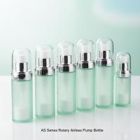China 15ml to 120ml AS Rotary Airless Pump Bottle Vacuum Preservation Straw-Free Piston Design Eco-Friendly for sale