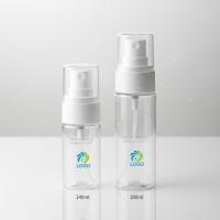 China 140ml 180ml Food Grade PET Powder Spray Bottle with 90 Degree Foldable Nozzle for Seasoning Packaging for sale