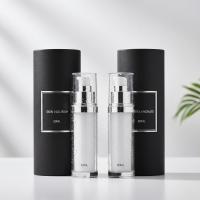 China 50ML 80ML Double Layer Acrylic Airless Pump Bottle Vacuum Packaging for Skincare for sale