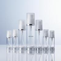 China 15ml to 120ml AS Rotary Airless Pump Bottle Vacuum Preservation Straw-Free Piston Design Eco-Friendly for sale