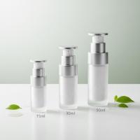 China 15ml 30ml 50ml Refillable Airless Pump Bottle Eco-Friendly Vacuum Packaging for Serums Creams for sale