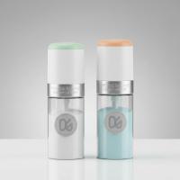 China 140ml 180ml Food Grade PET Powder Spray Bottle with 90 Degree Foldable Nozzle for Seasoning Packaging for sale