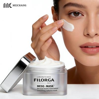 China Square Rounded Acrylic Cream Jar 15g 30g 50g for Skincare Mask Packaging for sale