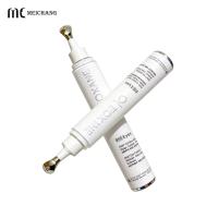 China 10ml 15ml Double Layer Airless Pump Bottle with Zinc Alloy Nozzle for Eye Cream for sale