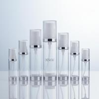 China 15ml to 120ml AS Rotary Airless Pump Bottle Vacuum Preservation Straw-Free Piston Design Eco-Friendly for sale