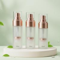 China 15ml 30ml 50ml Refillable Airless Pump Bottle Eco-Friendly Vacuum Packaging for Serums Creams for sale