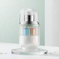 China 15-30ml Pill Shape Airless Bottles for Pharmaceutical Skincare Serum Packaging MC-246 for sale