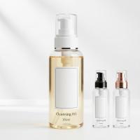 China 150ml Leak Proof Plastic Pump Bottle for Cleansing Oil with Customizable Eco Friendly Finish for sale