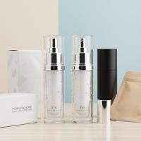China 50ML 80ML Double Layer Acrylic Airless Pump Bottle Vacuum Packaging for Skincare for sale