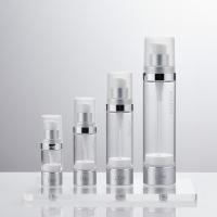 China 15ml to 120ml AS Rotary Airless Pump Bottle Vacuum Preservation Straw-Free Piston Design Eco-Friendly for sale