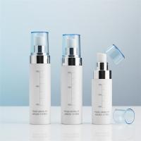China 30ml 50ml 100ml Food Grade PP Flip Top Airless Bottle with Vacuum Pump for Skincare for sale