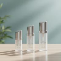 China 15ml 30ml 50ml Refillable Airless Pump Bottle Eco-Friendly Vacuum Packaging for Serums Creams for sale
