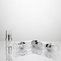 China 15ml to 120ml AS Rotary Airless Pump Bottle Vacuum Preservation Straw-Free Piston Design Eco-Friendly for sale