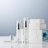 China 50ML 80ML Double Layer Acrylic Airless Pump Bottle Vacuum Packaging for Skincare for sale