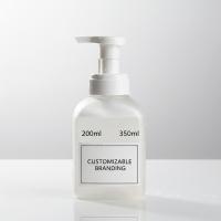 China 200ml 350ml Dual Size Foam Pump Refillable Bottle PP PE Material 42mm Caliber for sale