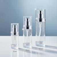 China 30ml 50ml 80ml High-Transparency Vacuum Airless Pump Bottle for Repair Essence for sale