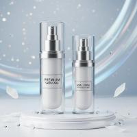 China 50ML 80ML Double Layer Acrylic Airless Pump Bottle Vacuum Packaging for Skincare for sale