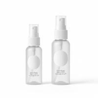 China 140ml 180ml Food Grade PET Powder Spray Bottle with 90 Degree Foldable Nozzle for Seasoning Packaging for sale